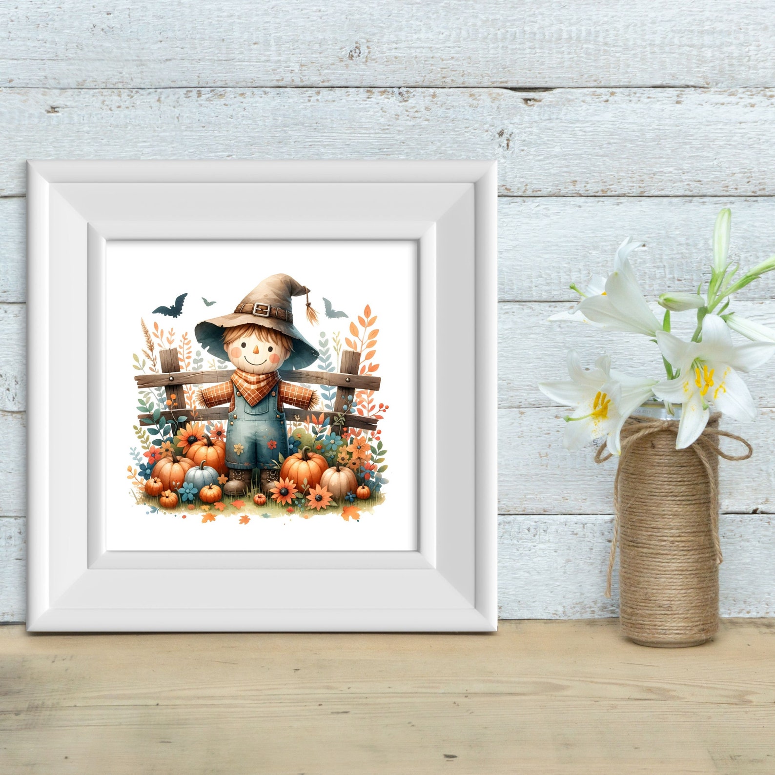Watercolor Fall Clipart Bundle Autumn Harvest Clip Art Printable ...