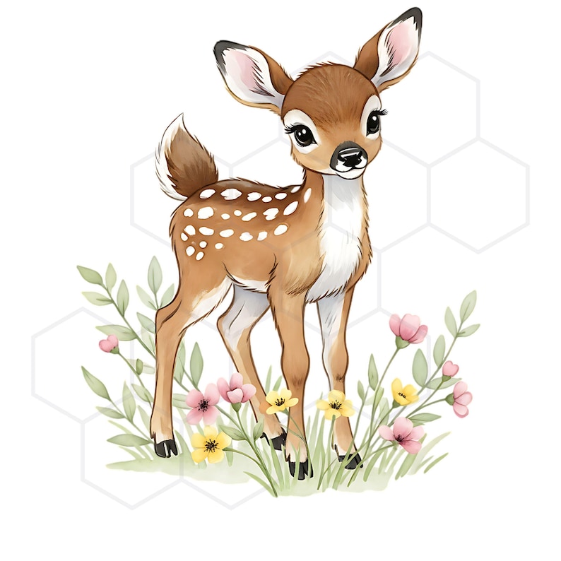 Cute Baby Woodland Animals Clipart Bundle Forest Animals High Quality ...