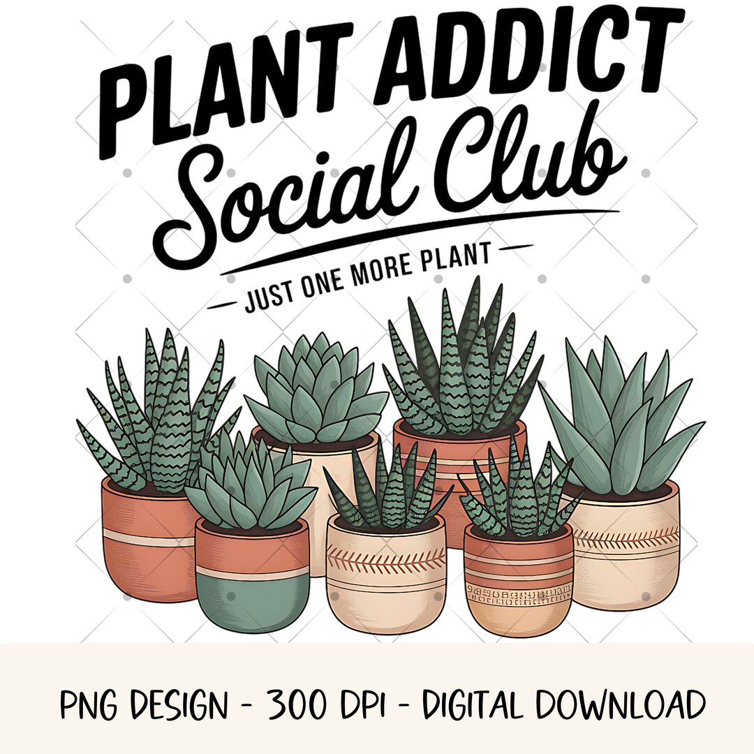 Boho Plant Lover PNG Sublimation Design Easily Distracted by Plants Png ...