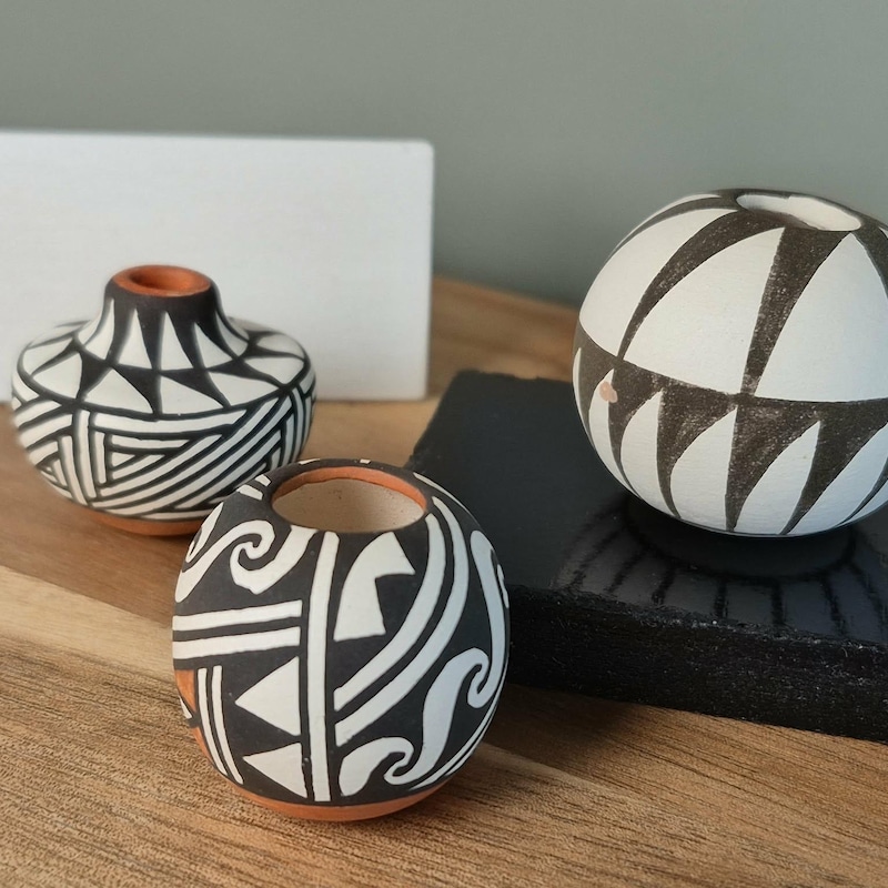 Miniature Acoma Pottery - Etsy