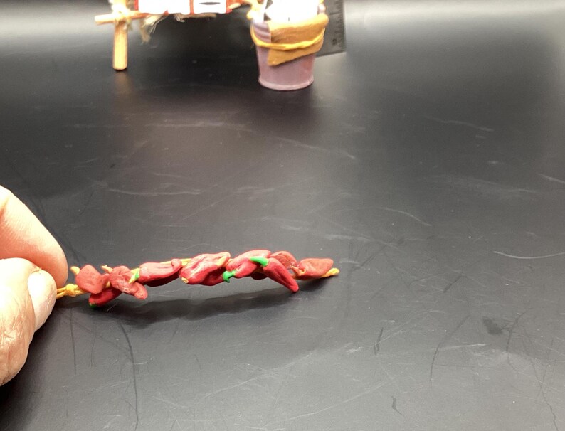 Miniature 6 Native American Ladder With Rustic Style Bucket With ...