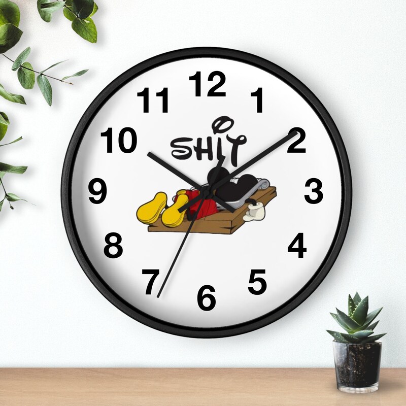 Funny Wall Clocks - Etsy