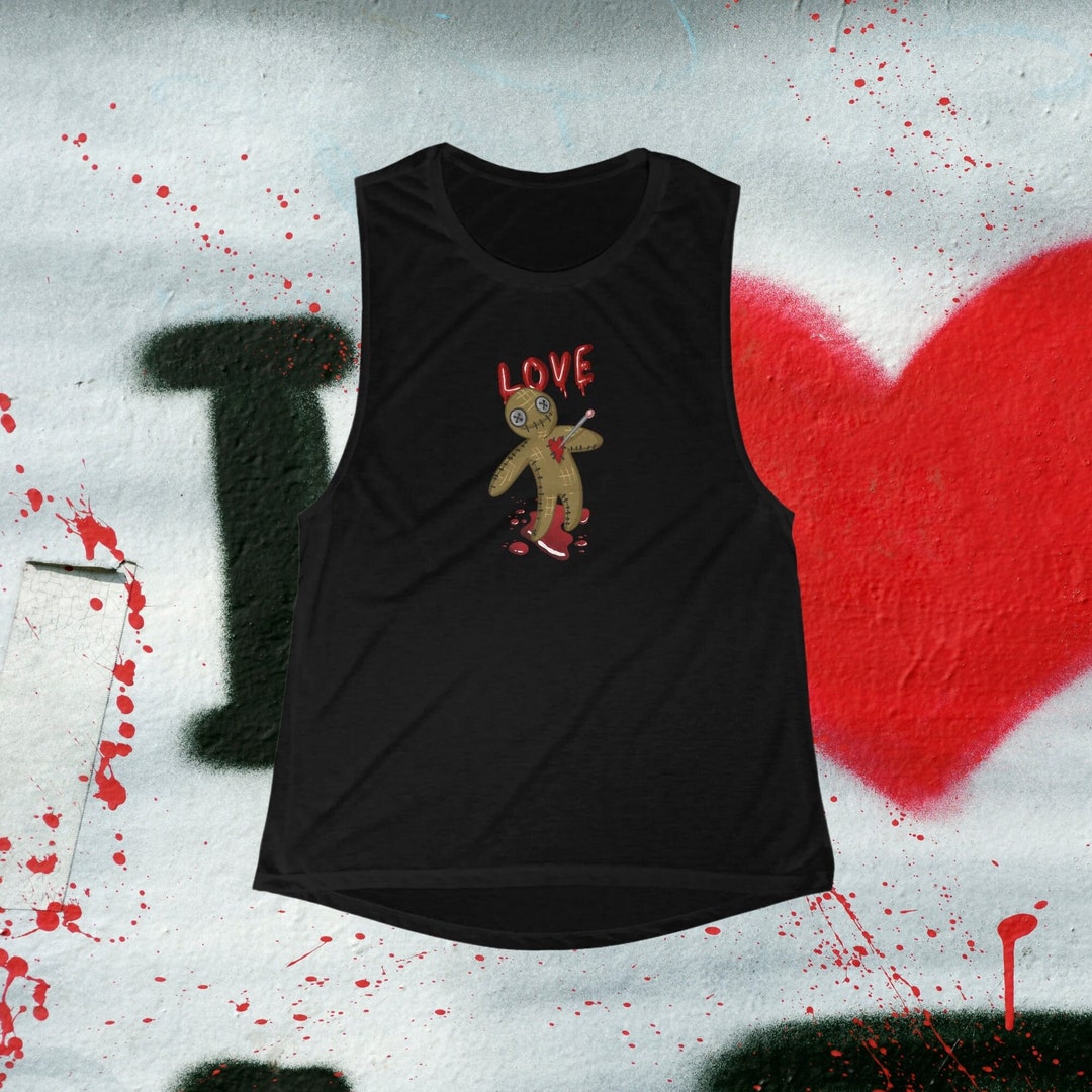 Womens Cute Teddy Muscle Love Tank - Trendy and Adorable | Shop Now! - Etsy