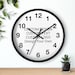 Celestial Wall Clock, Silent Operating Analog Clock, Beautiful ...