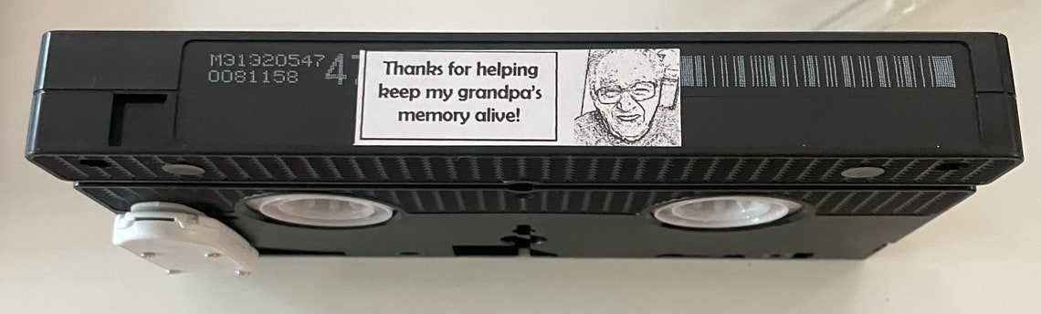 Custom Made VHS Lamp Retro VHS Light VHS Nightlightcustom - Etsy