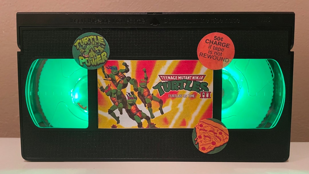 Custom Made VHS Lamp, Retro VHS Light, VHS Nightlightcustom Made With ...