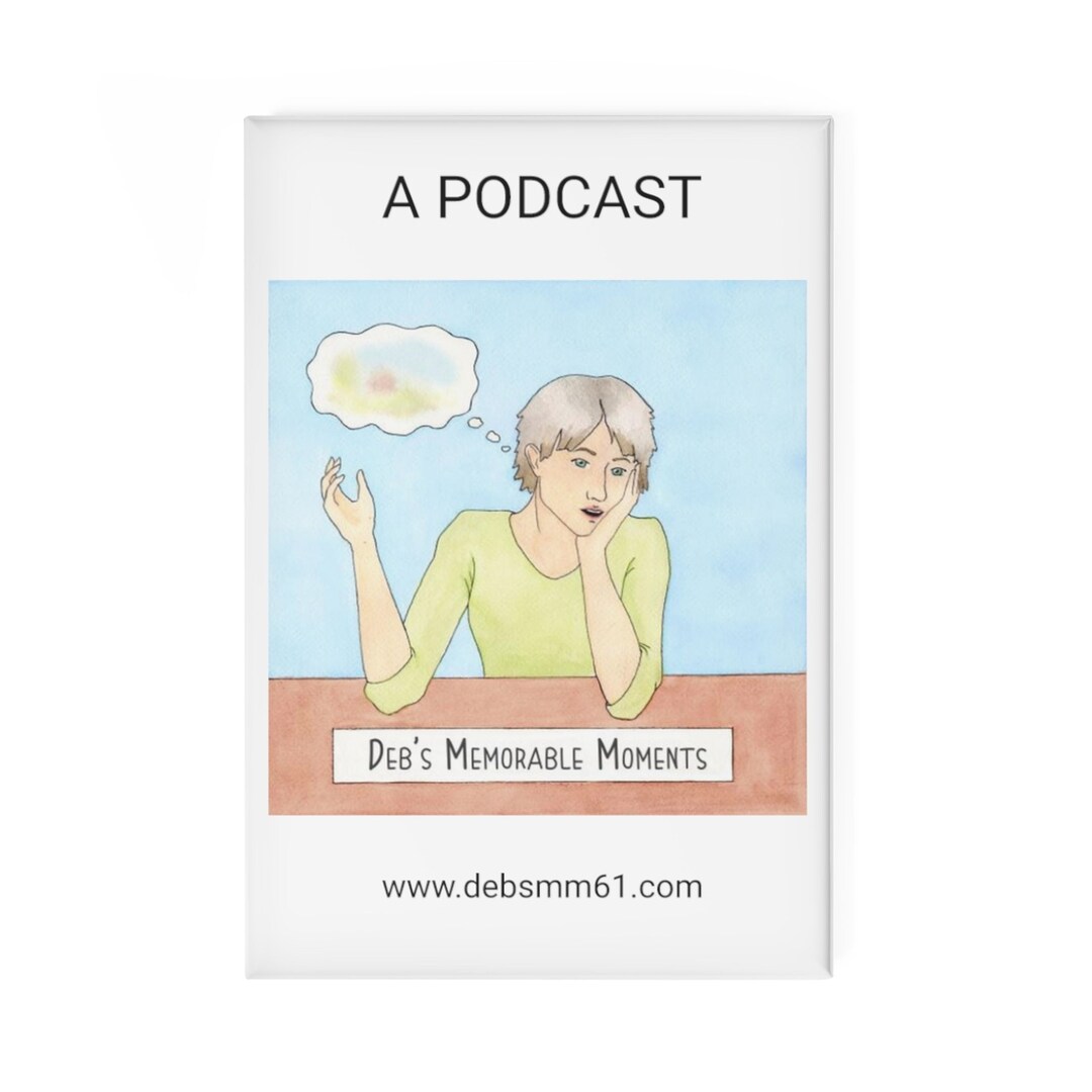 Deb's Memorable Moments Button Magnet, Rectangle - Etsy