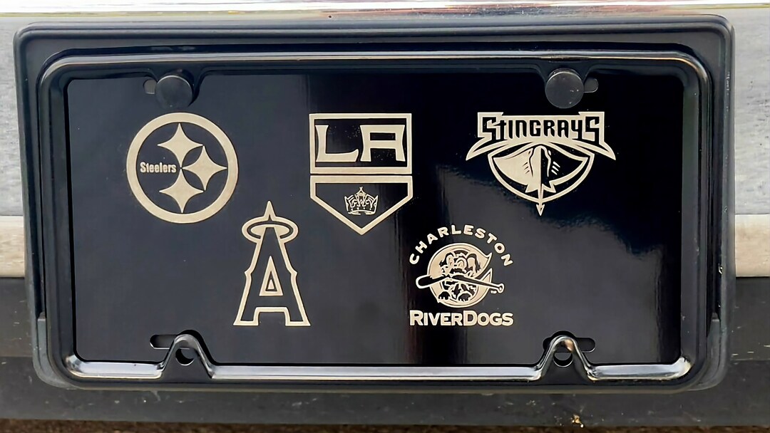 Custom Laser Engraved License Plate - Etsy