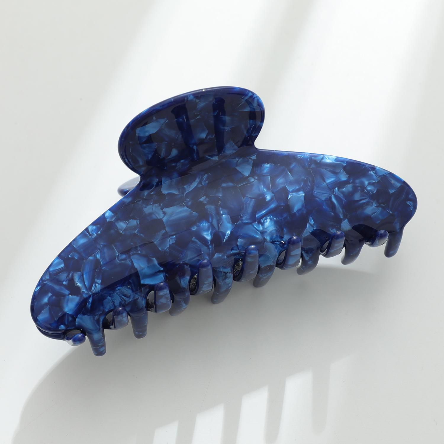 Denim Blue Claw Clip - Large (adrienne L, Simone L, Luna L) - Etsy