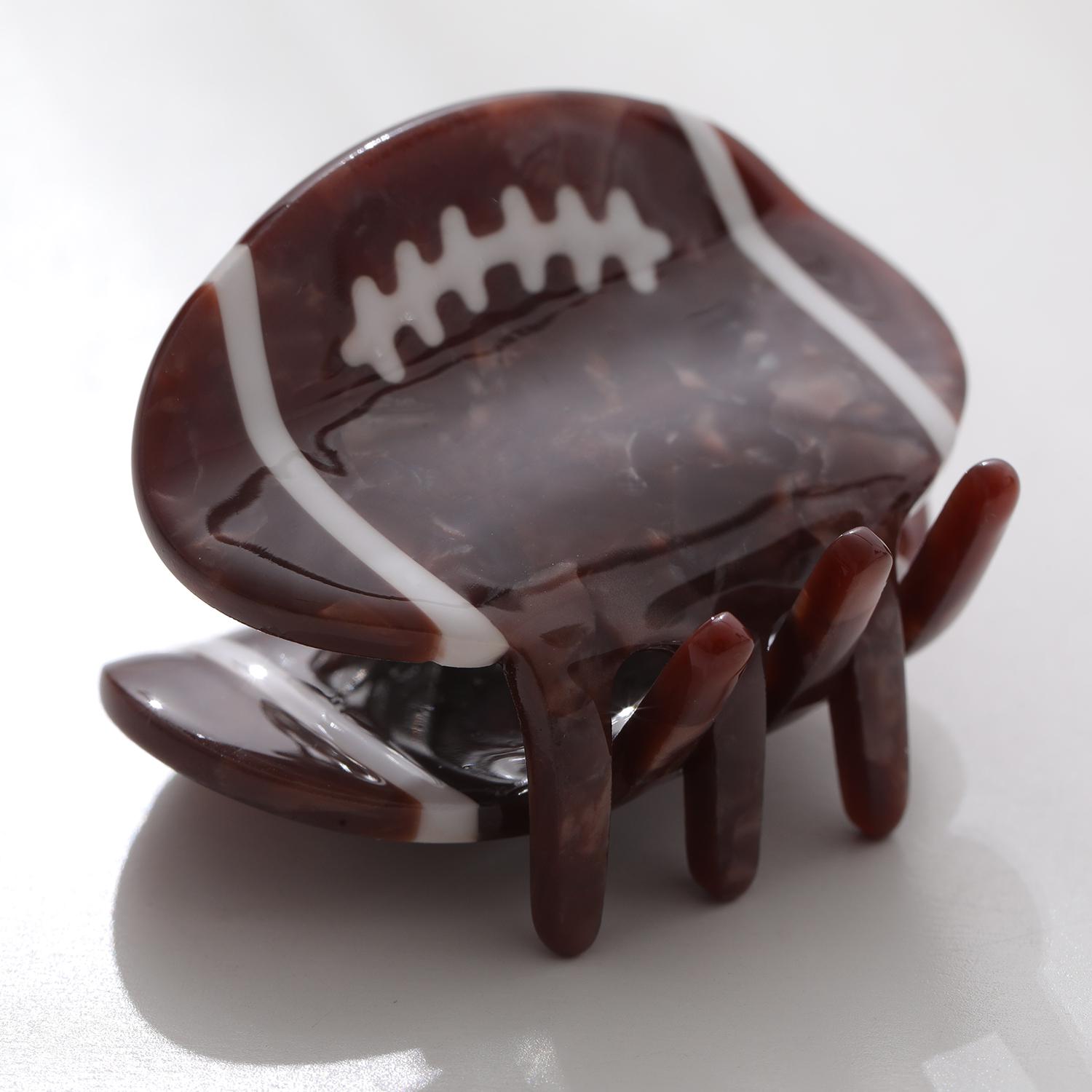Classic Football Claw Clip - Mini - Etsy
