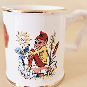 Vintage Prince William Ware England Small Tankard Mug. Elf,pixie, Nymph ...