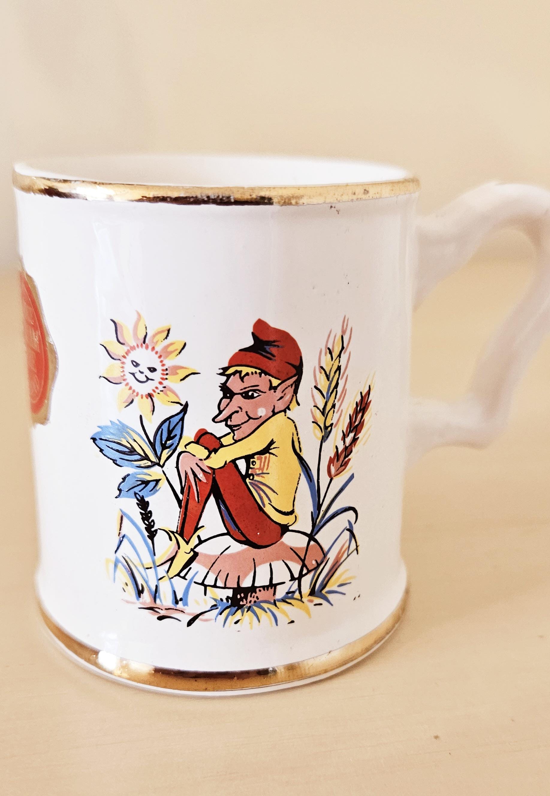 Vintage Prince William Ware England Small Tankard Mug. Elf,pixie, Nymph ...