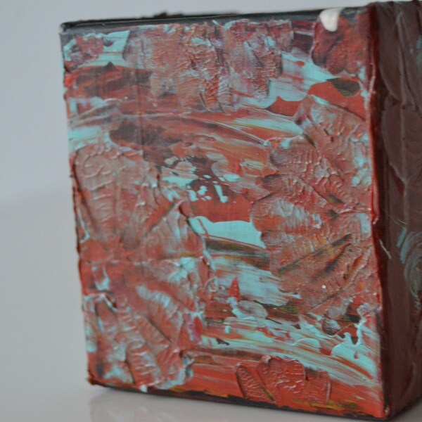 Small Painted Box - Etsy