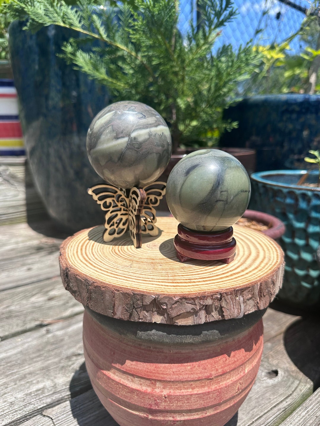 Colorful Afghan Jade Spheres Choose Your Unique Treasures - Etsy