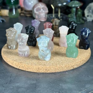 Goddess Body Carvings - Choose Your Crystal - Empowerment and Spiritual ...