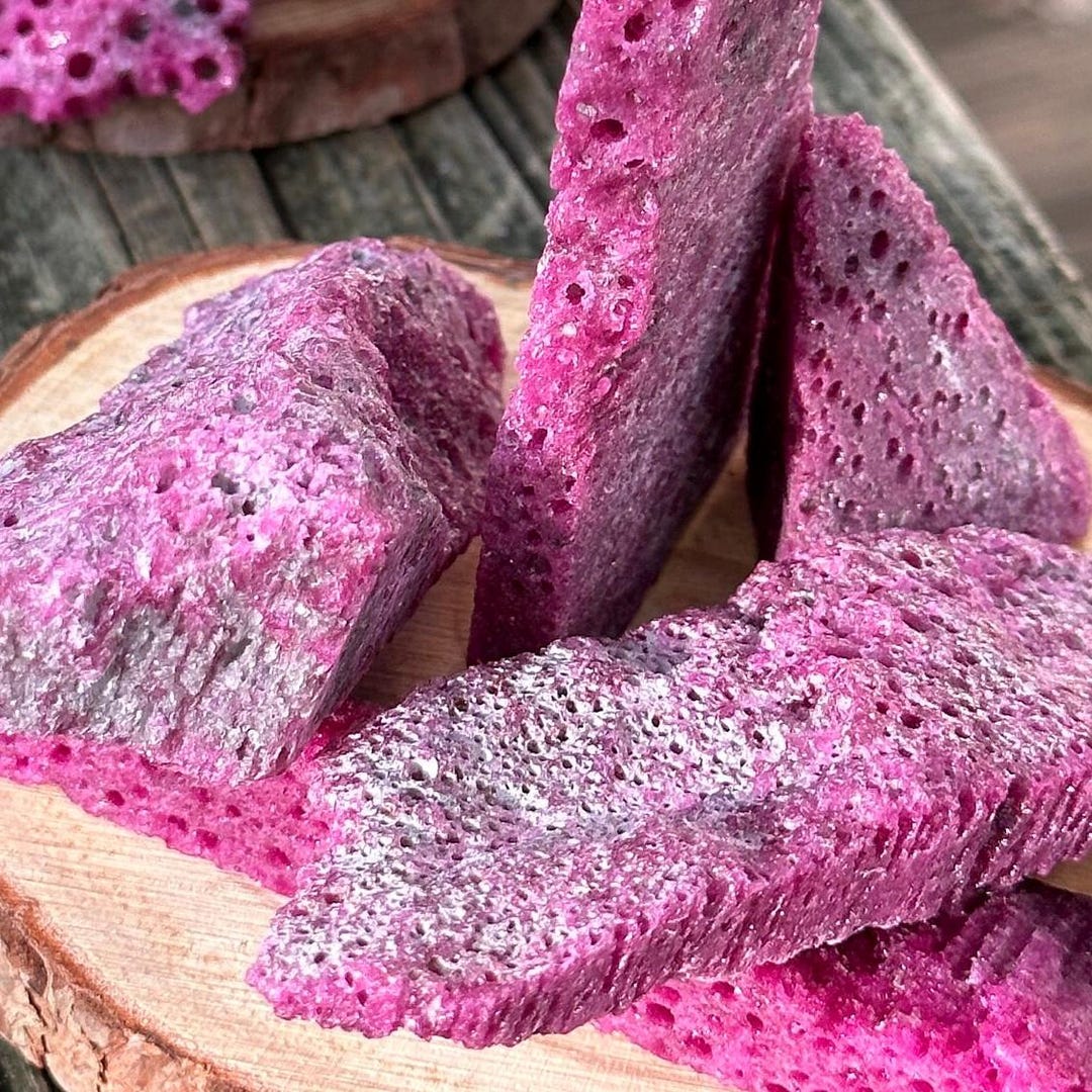 Honeycomb Ruby Shards - Unveil Your Passionate Spirit - Etsy