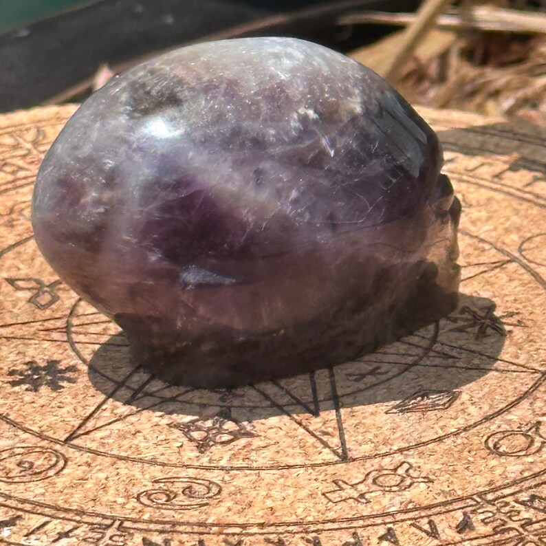 Amethyst Alien Head - Intuition and Mystical Insight - Etsy