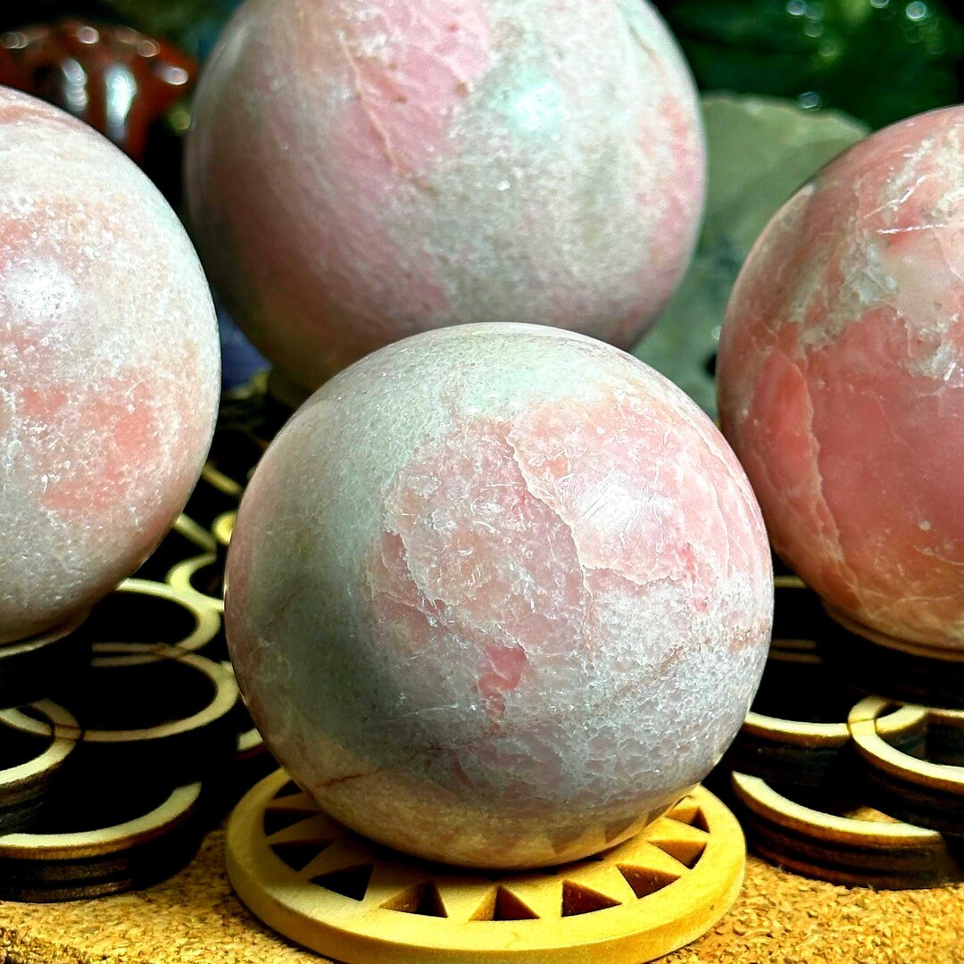 Pink Opal Sphere - Love and Emotional Healing - Etsy