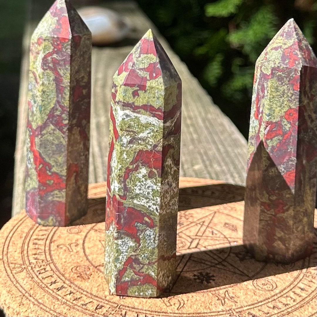 Dragon Blood Towers - Courage & Vitality - Etsy