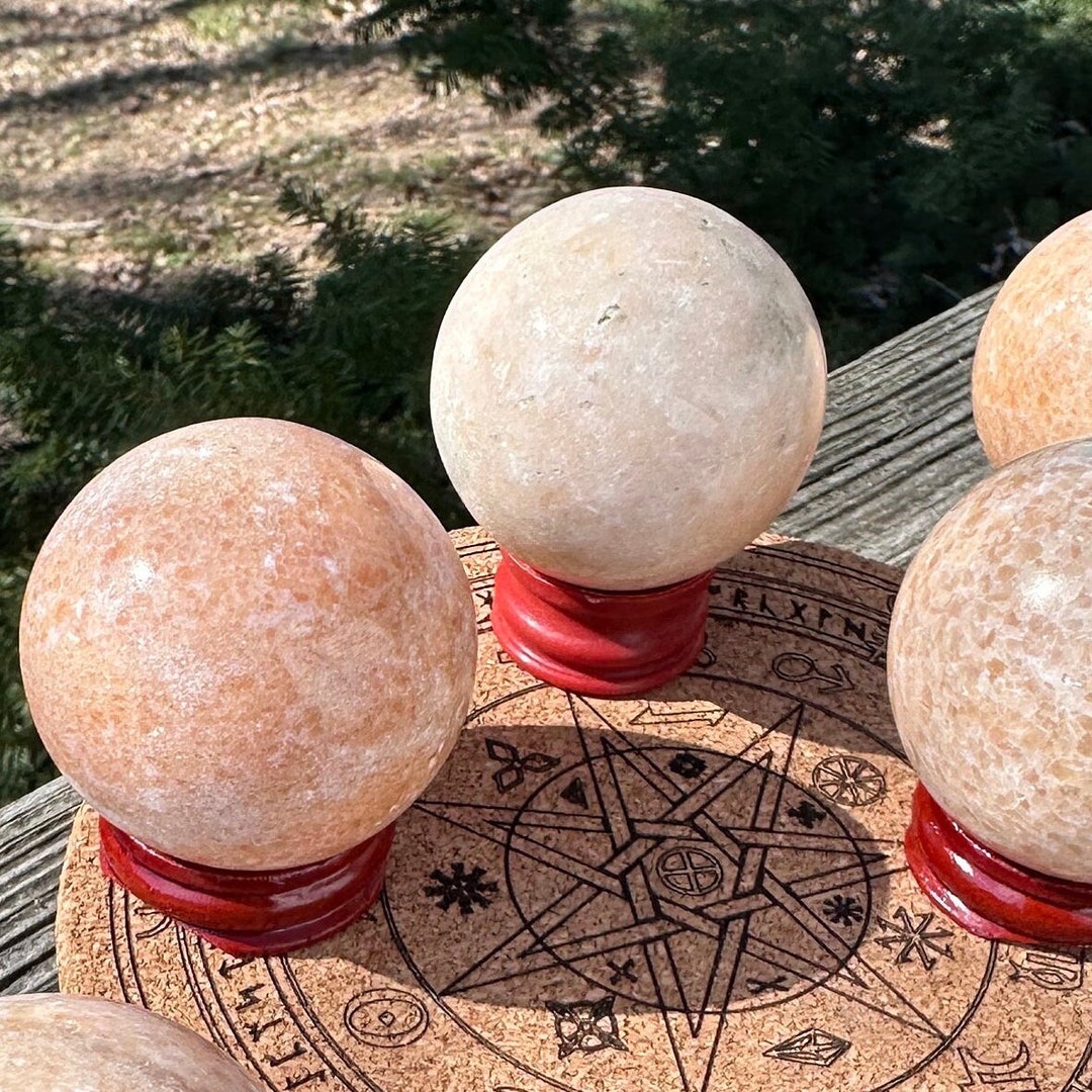 Sunstone Spheres Natural Warmth - Etsy