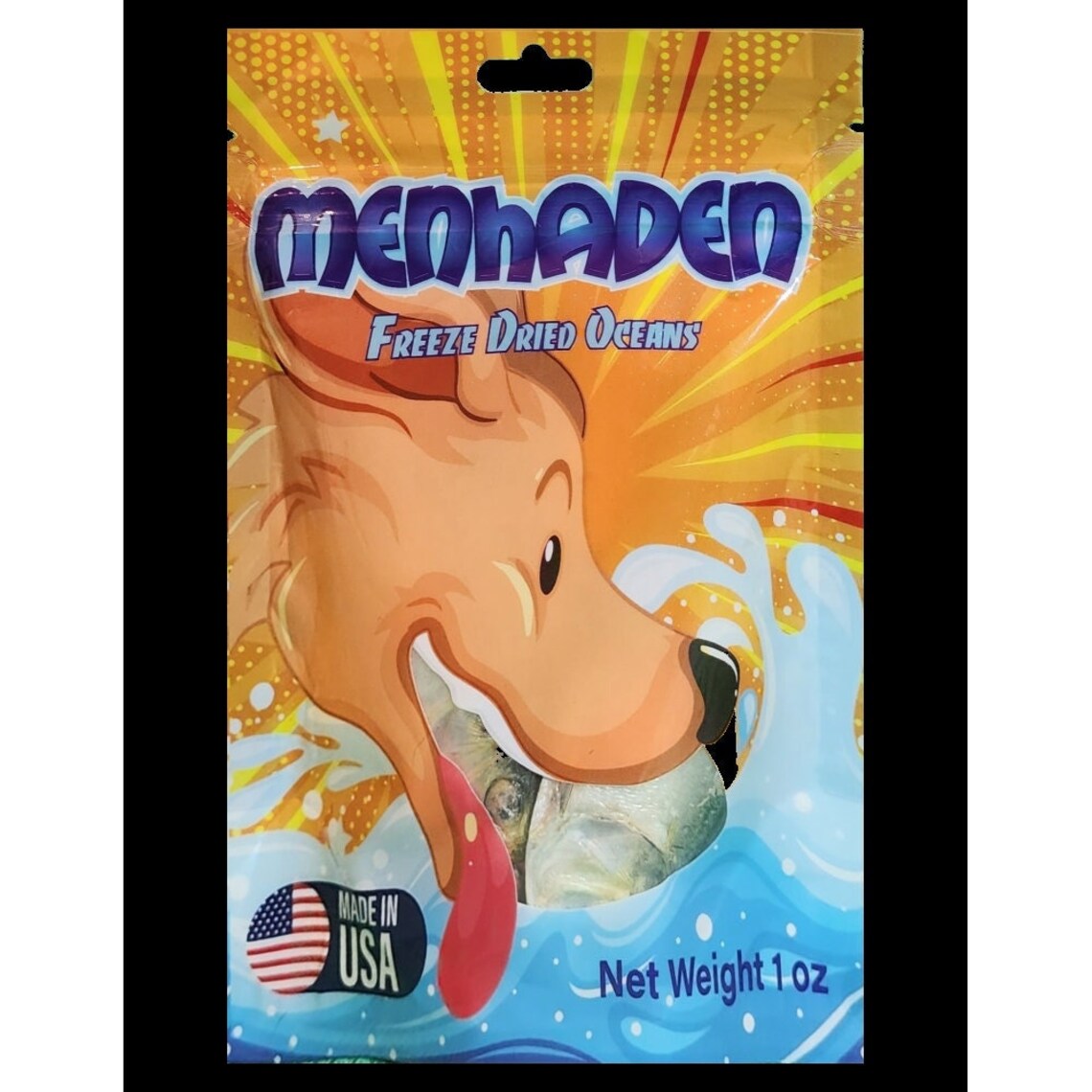 Freeze Dried Menhaden 10 Pack (1oz) or 20pack (2oz) - Etsy