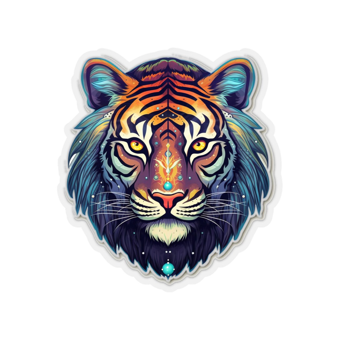 Tiger Sticker, Spirit Animal, Tiger Animal Sticker, Animal Stickers ...