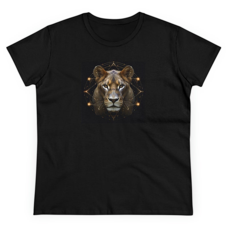 Lioness T-shirt Lioness Spirit Animal Power Animal Print - Etsy