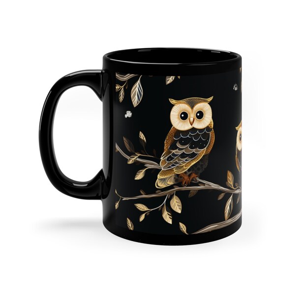 Owl Mug - Etsy