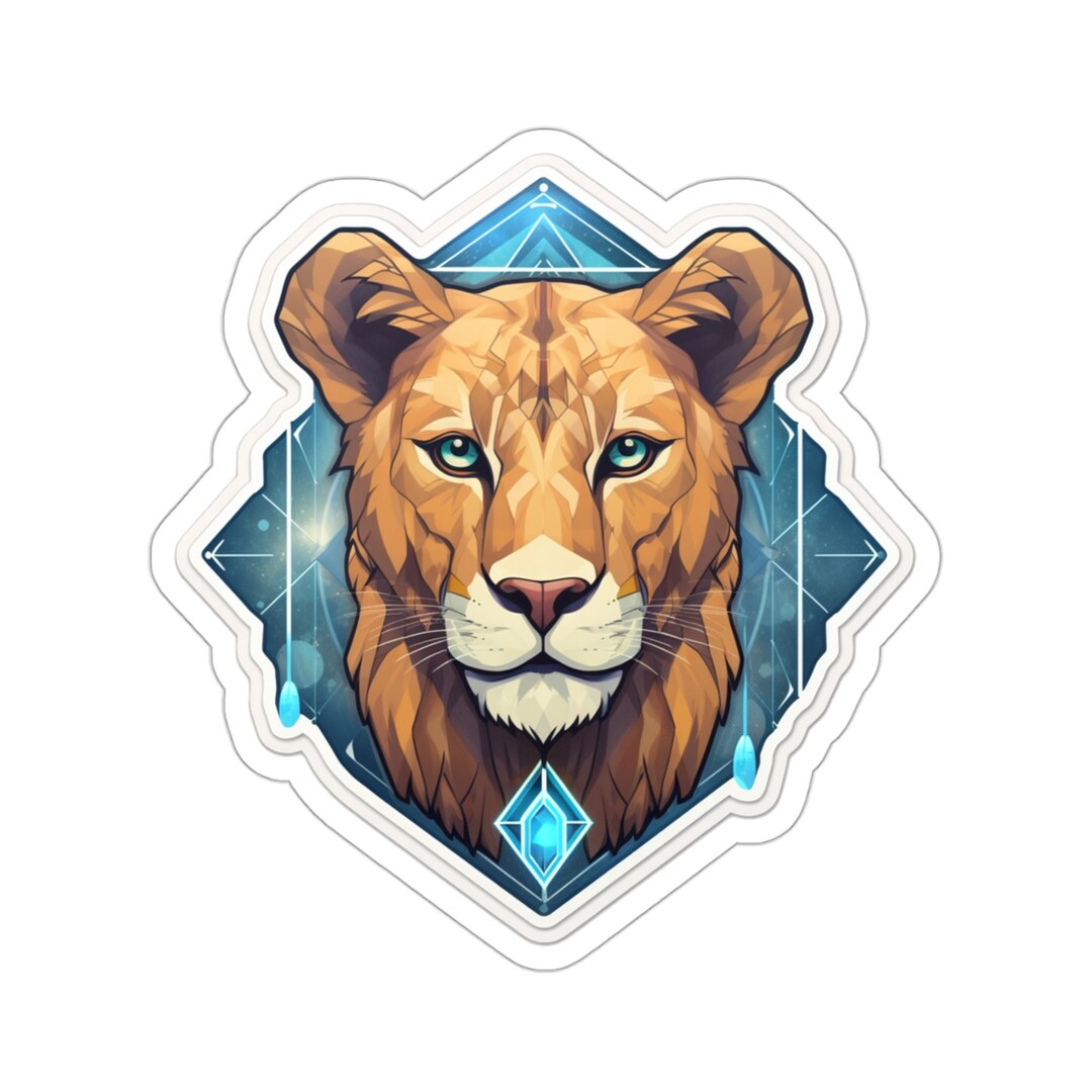 Lioness Stickers,lioness Lion Sticker;spirit Animal Lioness Sticker ...