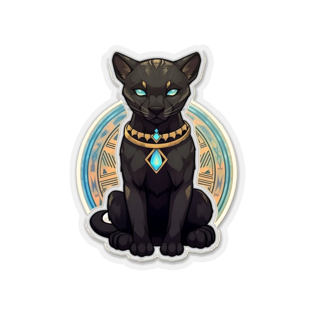 Black Panther Stickers, Black Cat, Spirit Animal, Spirit Animal Sticker ...