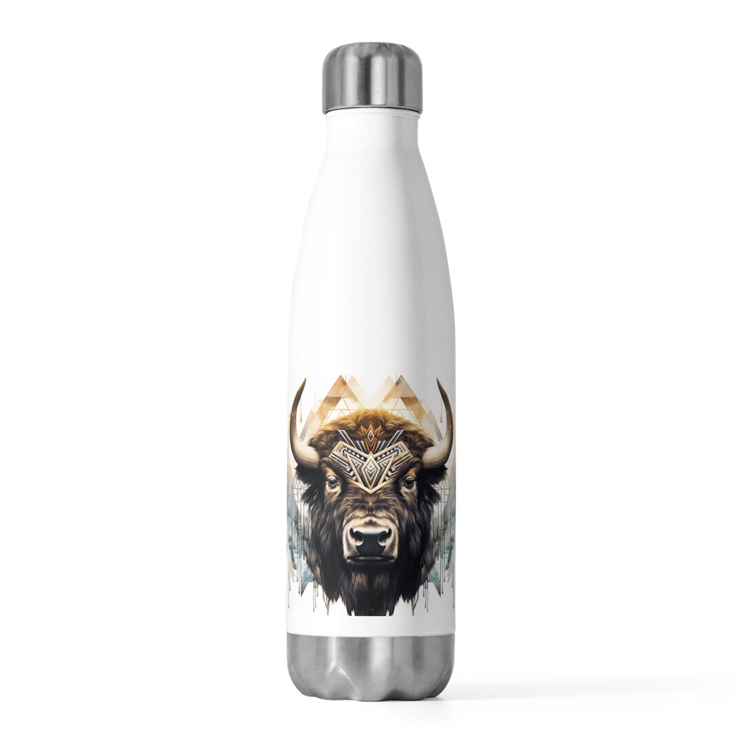 Power Animal Spirit Animal Bison Buffalo Bottle Buffalo Bottle Bison ...