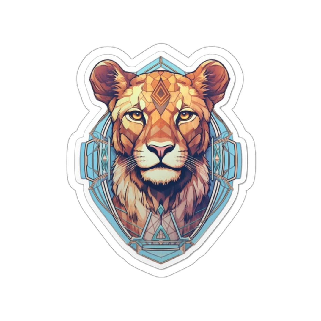 Lioness Stickers,lioness Lion Stickerspirit Animal Lioness ...