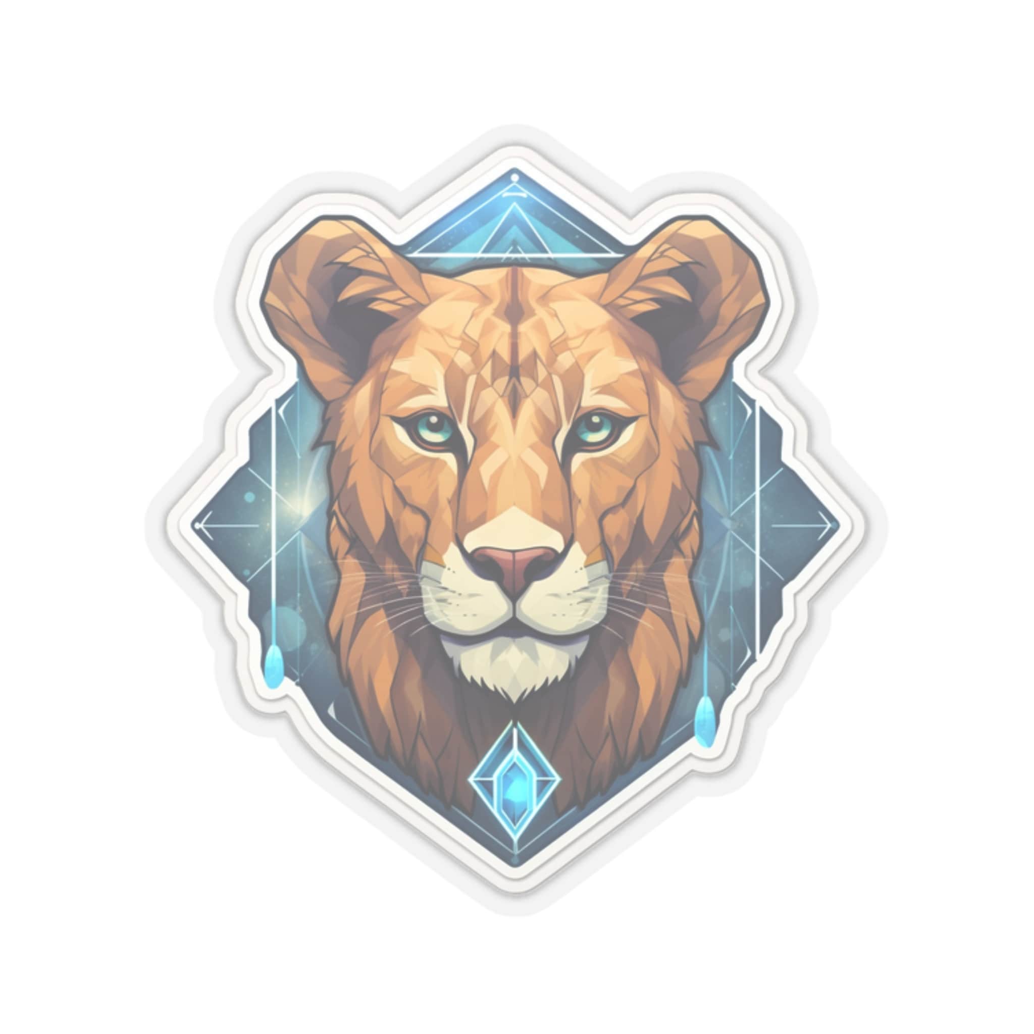 Lioness Stickers,lioness Lion Sticker;spirit Animal Lioness Sticker ...