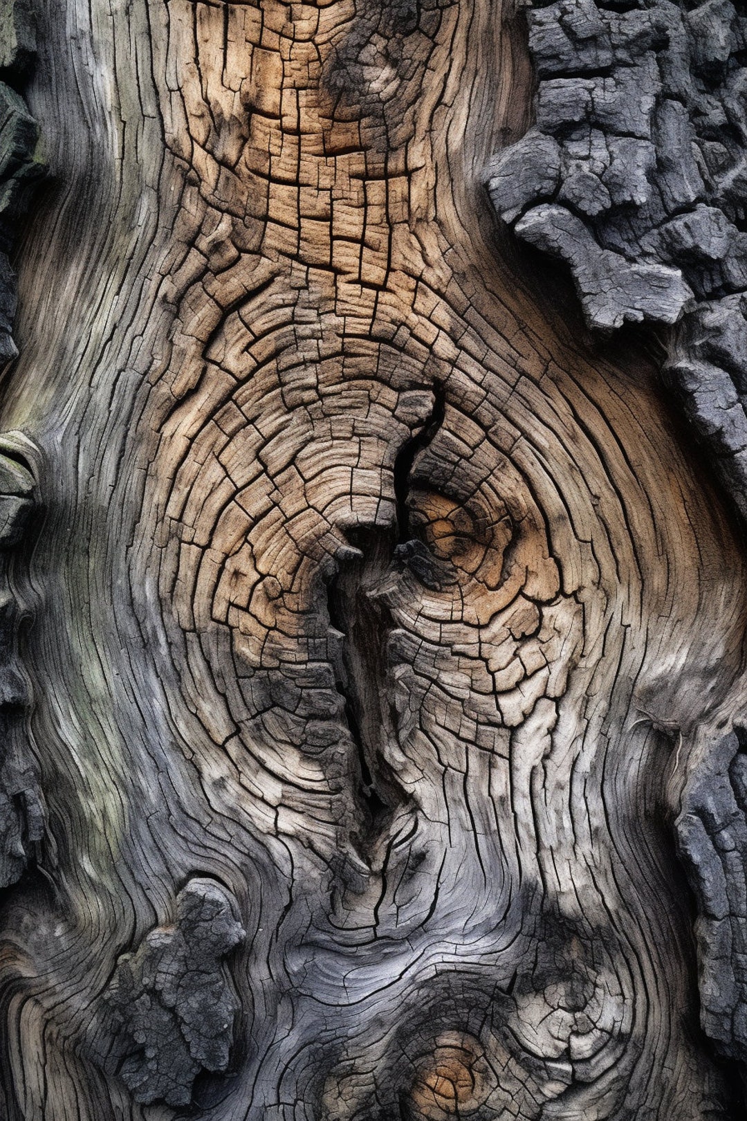 Tree Bark Poster; Tree; Bark; - Etsy