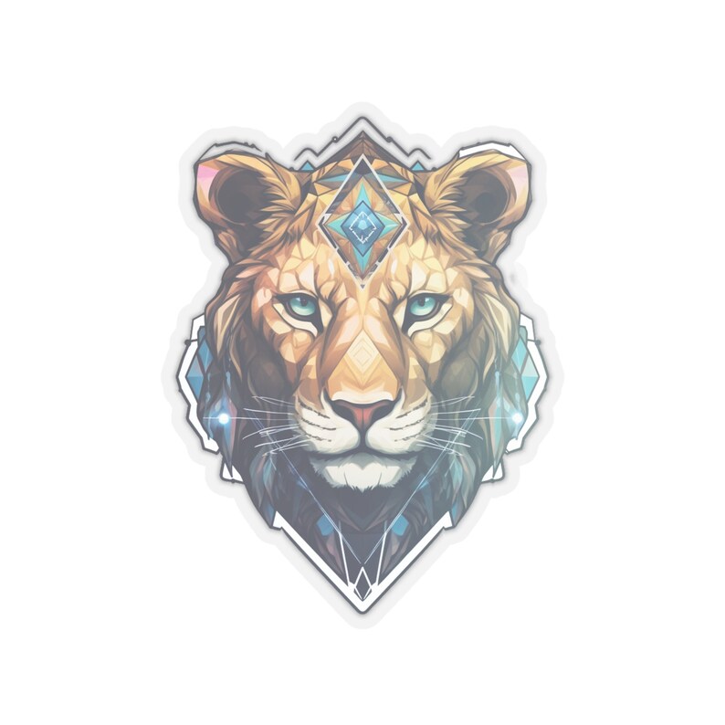 Lioness Stickers,lioness Lion Stickerspirit Animal Lioness ...