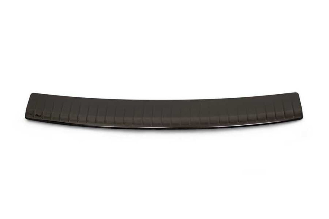 VW Passat B7 Rear Bumper Sill Cover S. Steel Black brushed - Etsy