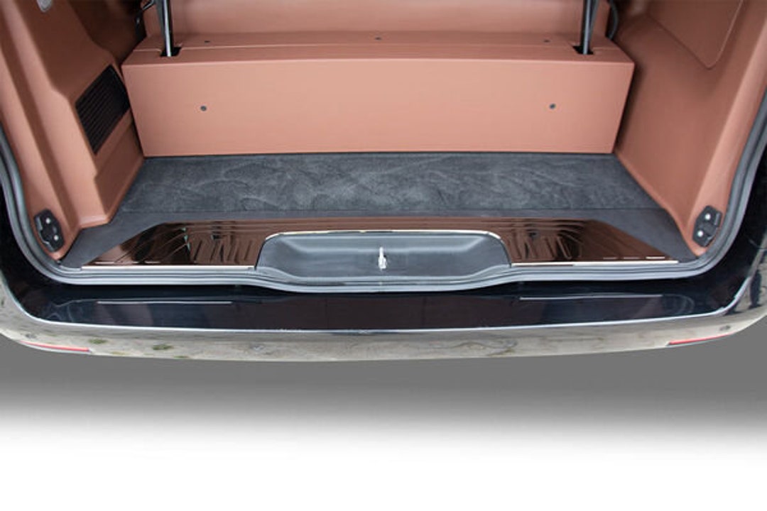 Mercedes Vito / W447 Rear Trunk Sill Cover black S.steel - Etsy