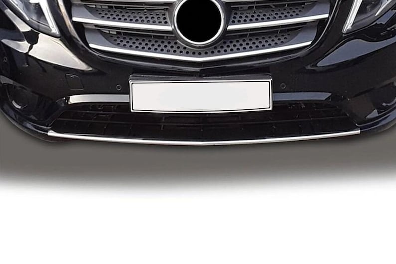 Mercedes Vito / W447 Chrome Front Bumper Lip Diffuser Streamer - Etsy