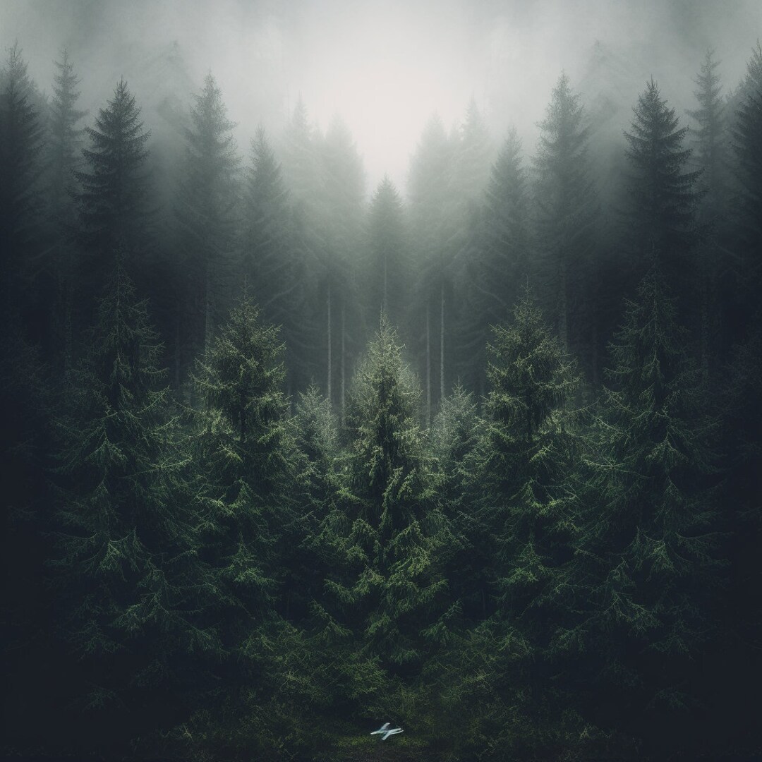Misty Forest PNG - Dense Forest PNG - Hazy Forest PNG - Forest - Lush ...