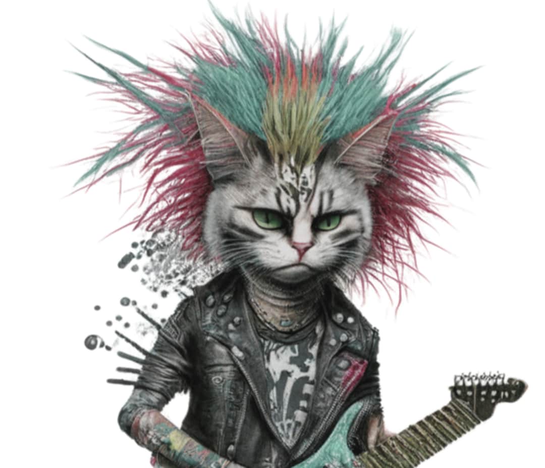 Purr-fectly Punked: Hilarious Cat-titude in Extraordinary ETSY Style ...