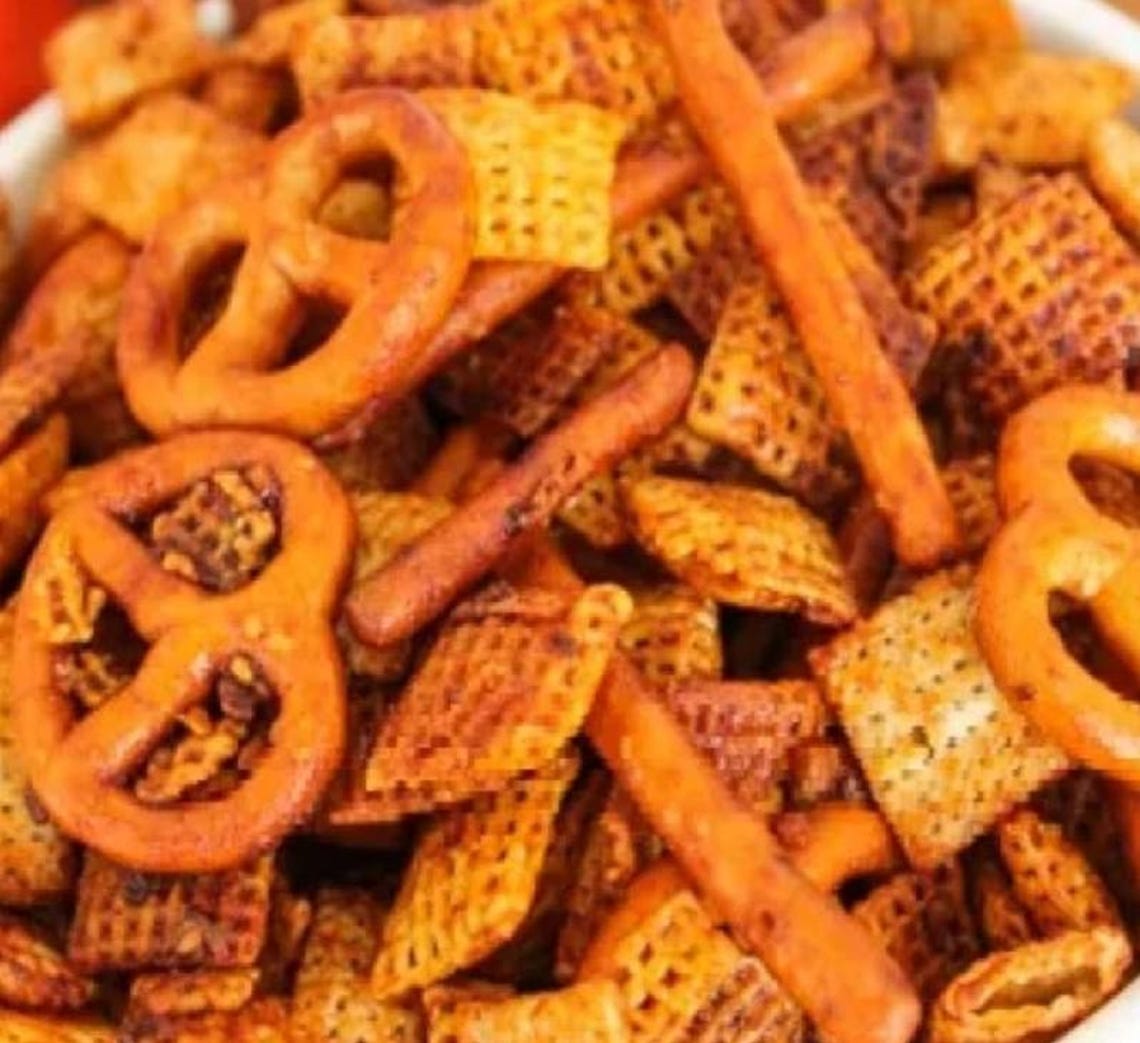 Japanese Teriyaki Snack Mix, Chips, Nuts, Made to Order - Etsy