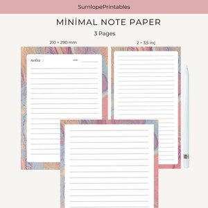 Printable Notes Page, Notes Template, Note Taking, Writing Paper, Notes ...