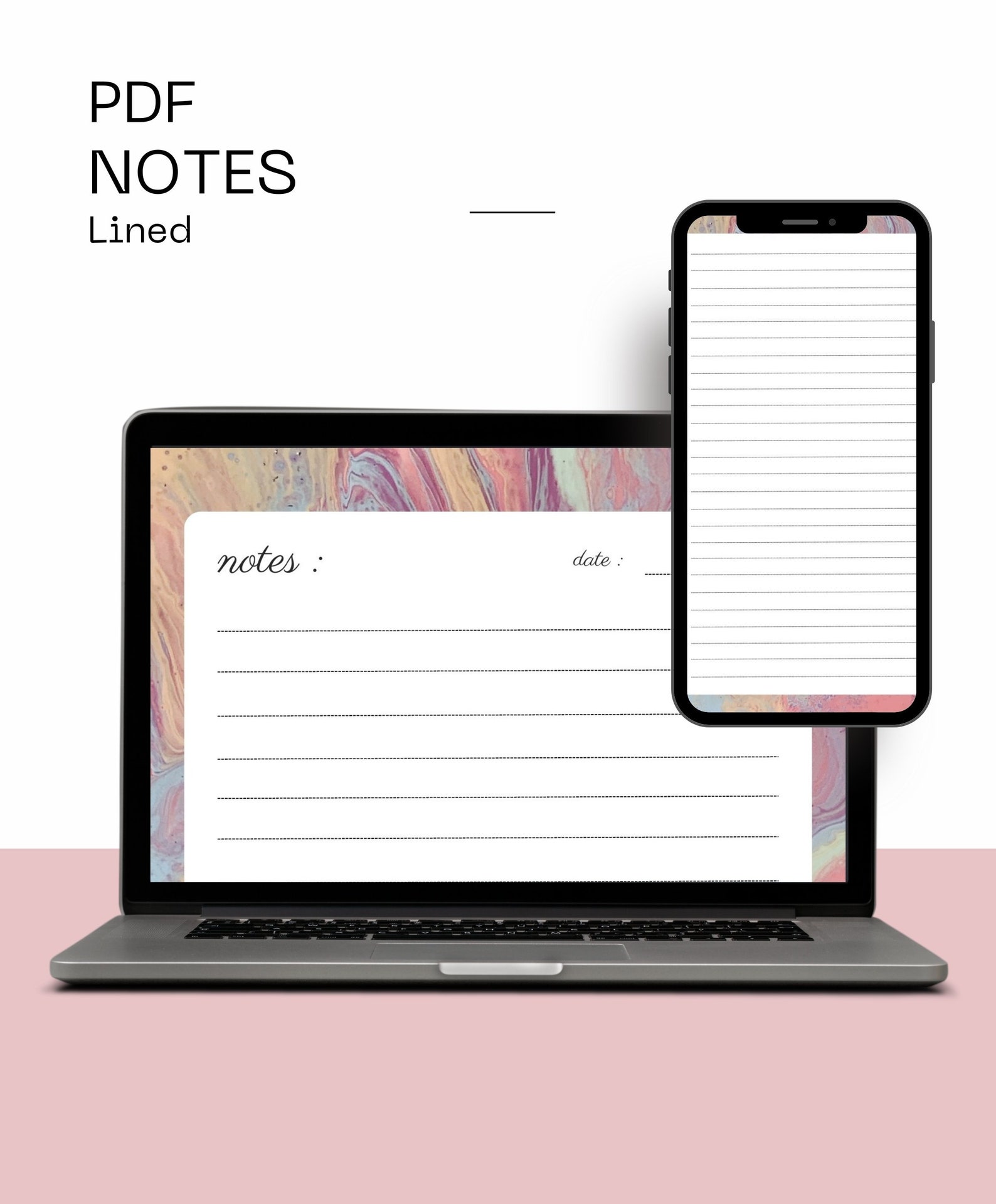 Printable Notes Page, Notes Template, Note Taking, Writing Paper, Notes ...