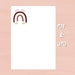 Printable Rainbow Stationery, Rainbow Printable Stationery, Rainbow ...