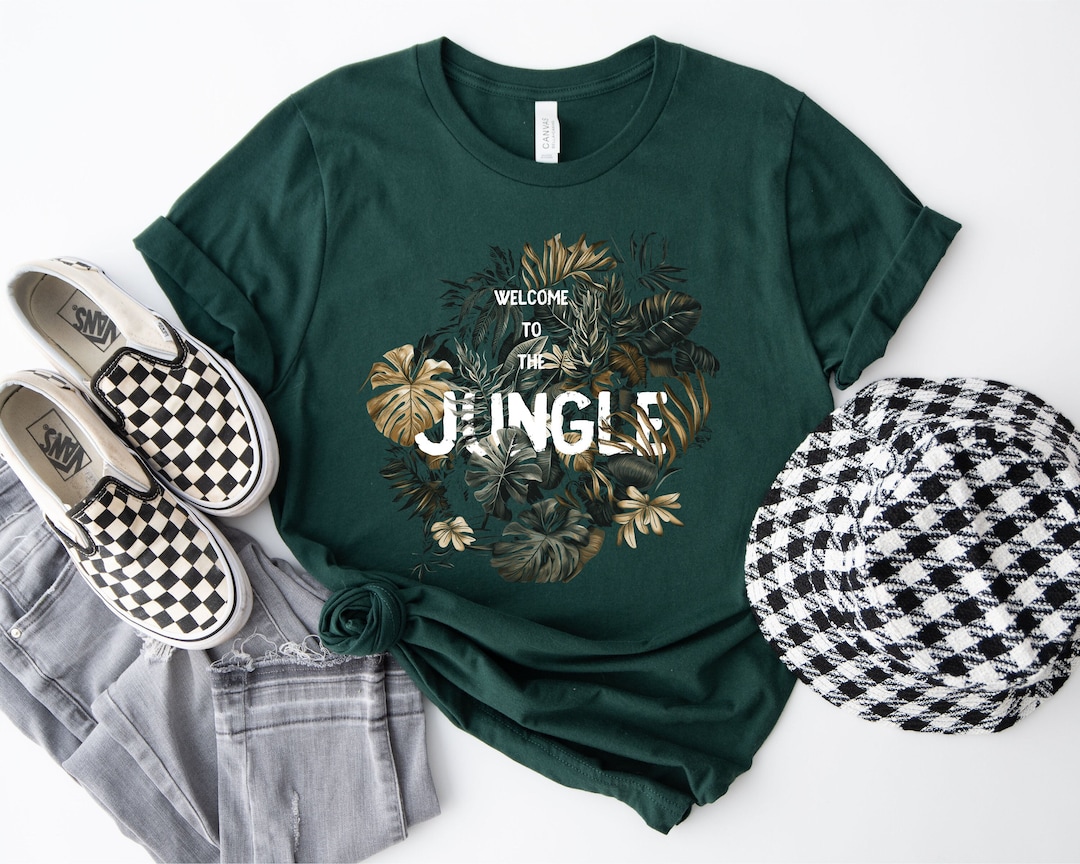 Welcome to the Jungle, Jungly Shirt, Adventurous Nature Tee ...