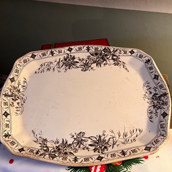 Vintage Serving Platter - Etsy