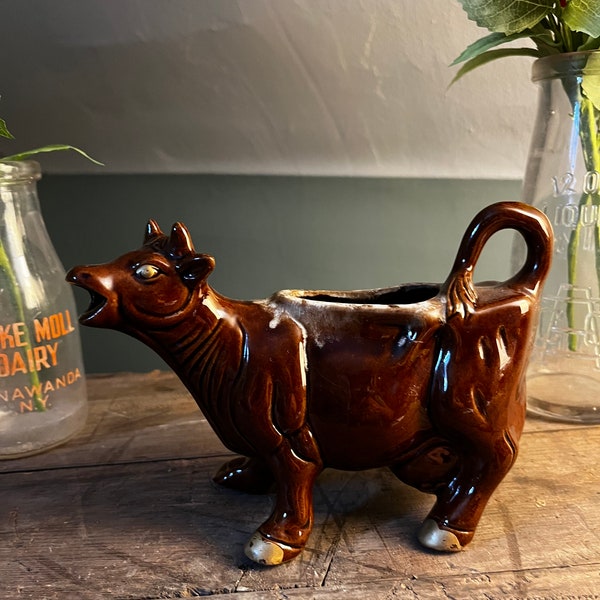 Cow Creamer Pitcher - Etsy