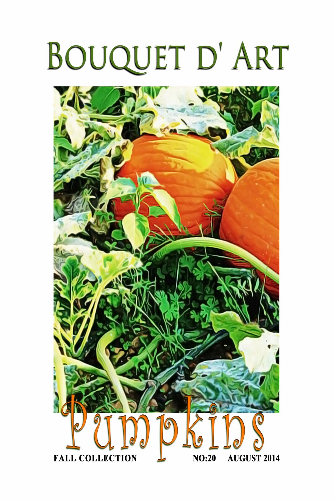 Pumpkin Fall Decor Art Prints: Set of 9, Autumn Wall Art (digital ...