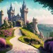 Enchanted Castle - Instant Download High-quality Teams or Zoom Virtual ...