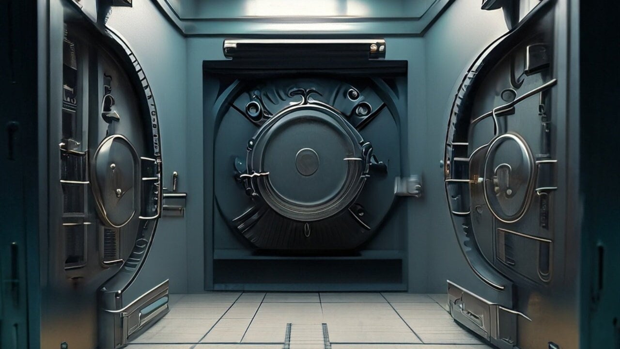 Bank Vault - Instant Download High-quality Teams or Zoom Virtual ...